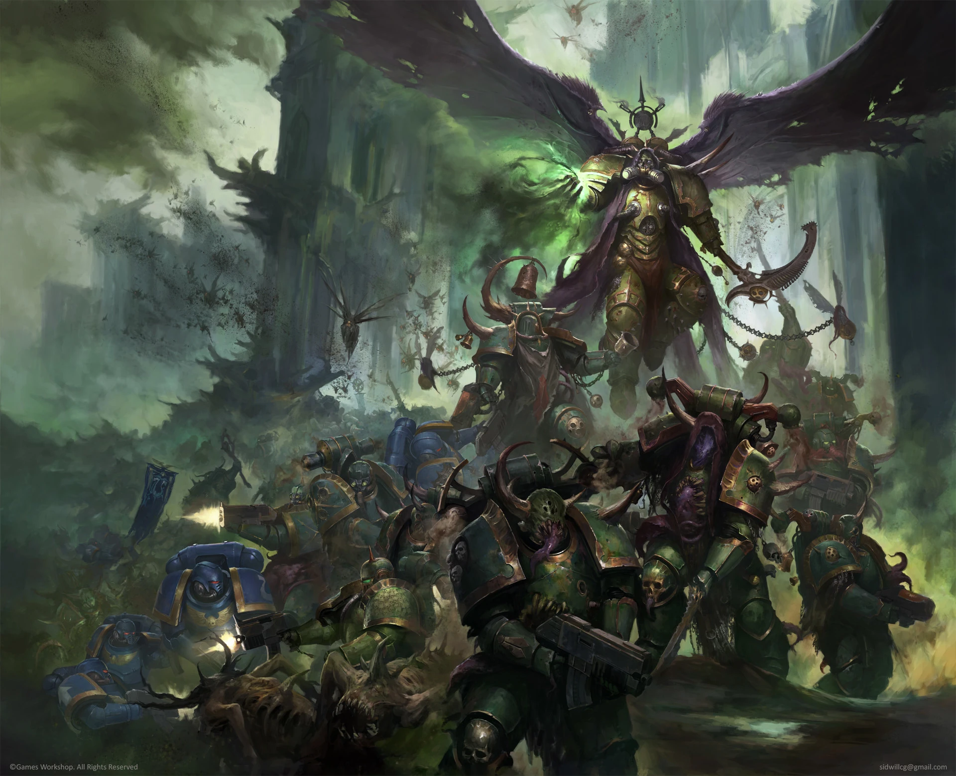 Image - Mortarion Death Guard Igor Sid.jpg | Warhammer 40k | FANDOM ...