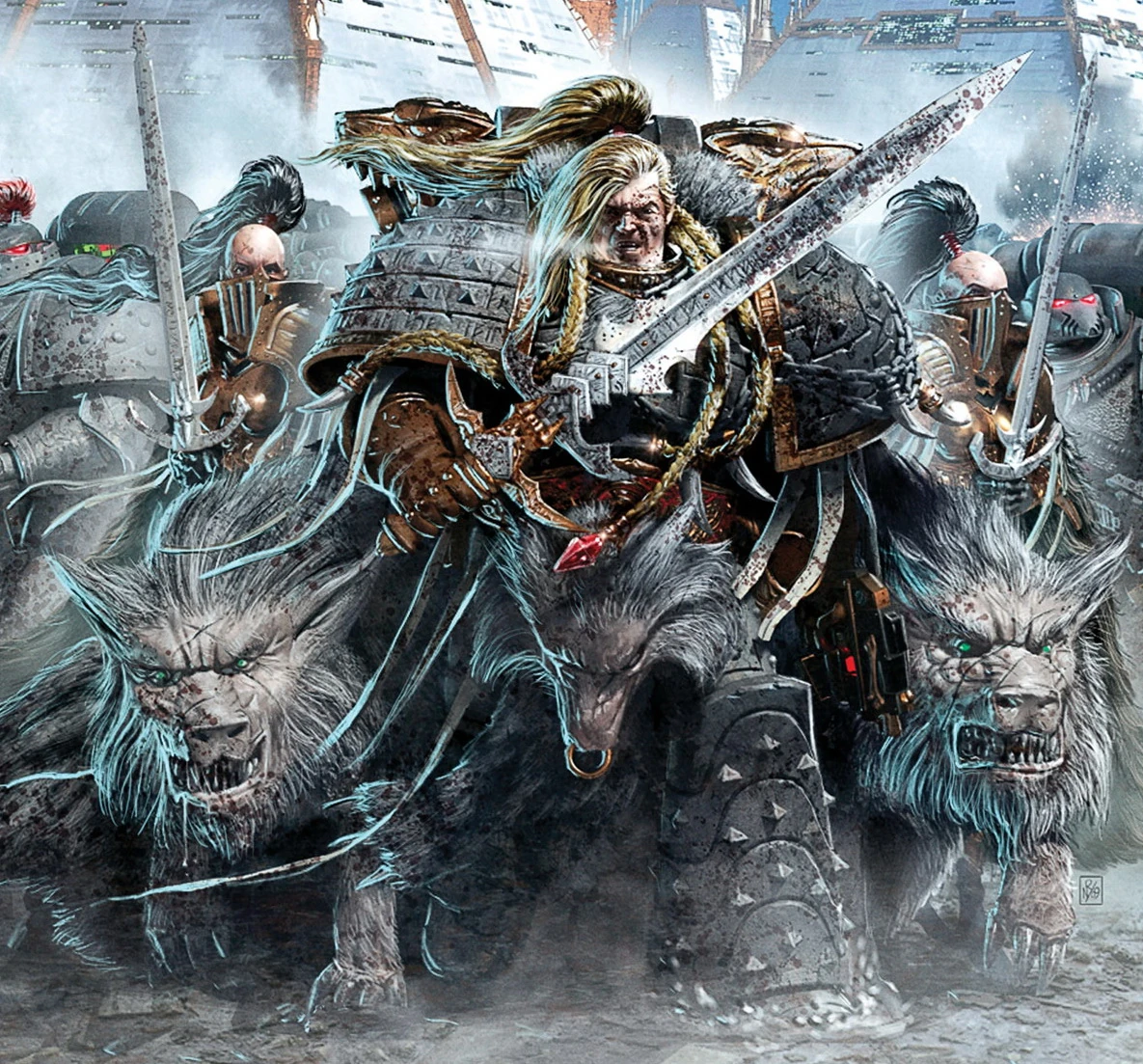 Image - Leman Russ with Sisters of Silence-0.jpg | Warhammer 40k ...