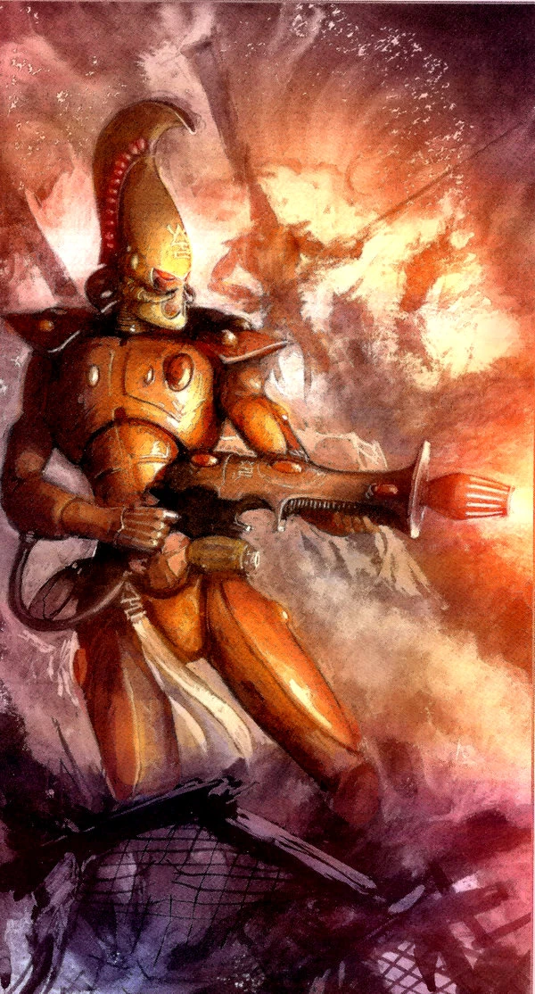 Image - Fire Dragons Aspect Warrior.jpg | Warhammer 40k | FANDOM ...