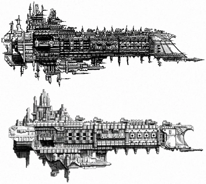 Oberon-class Battleship | Warhammer 40k Wiki | Fandom