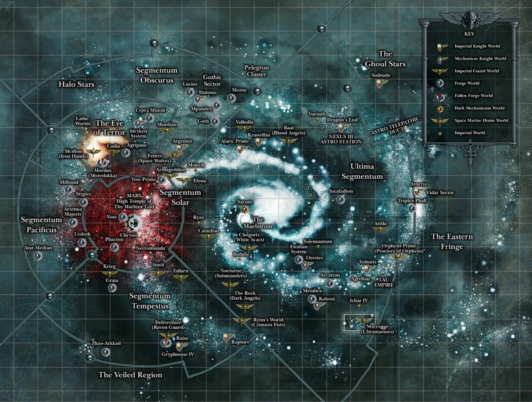 Image - Knight Worlds Map2.jpg | Warhammer 40k | FANDOM powered by Wikia