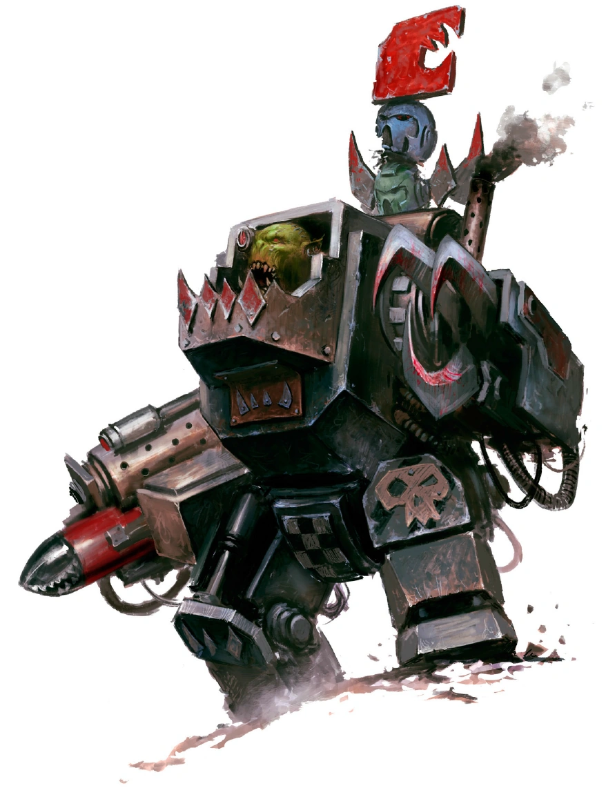 Jeux de rôle, de figurines Warhammer 40K ork Mega Nobz meganobz Mega ...