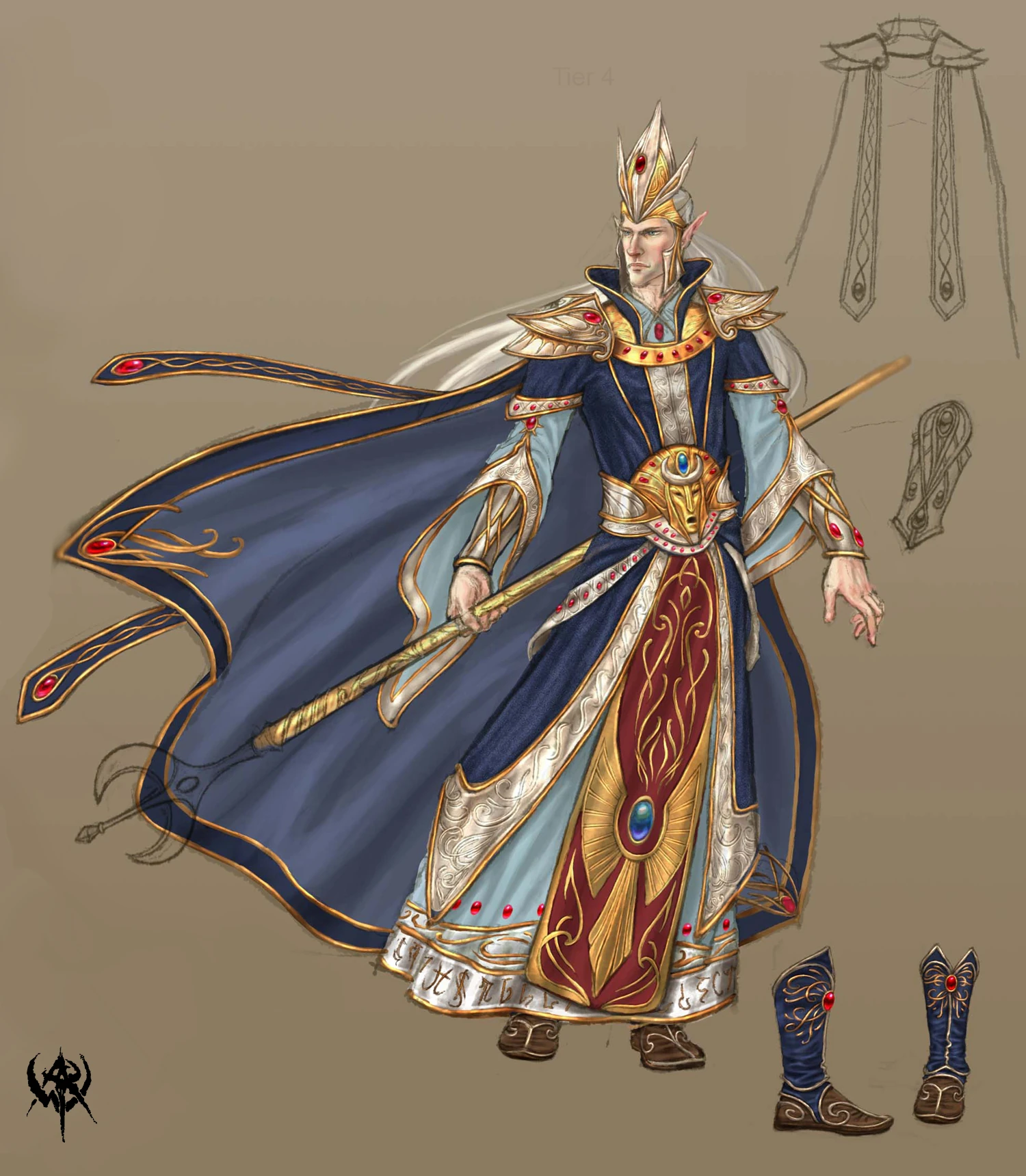Image - High Elf Mage Concept Art Warhammer Online 6.jpg | Warhammer ...