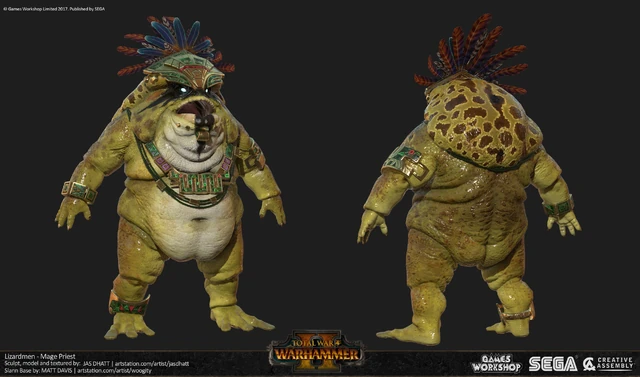 Image - Total War Slann Render 2.jpg | Warhammer Wiki | FANDOM powered ...
