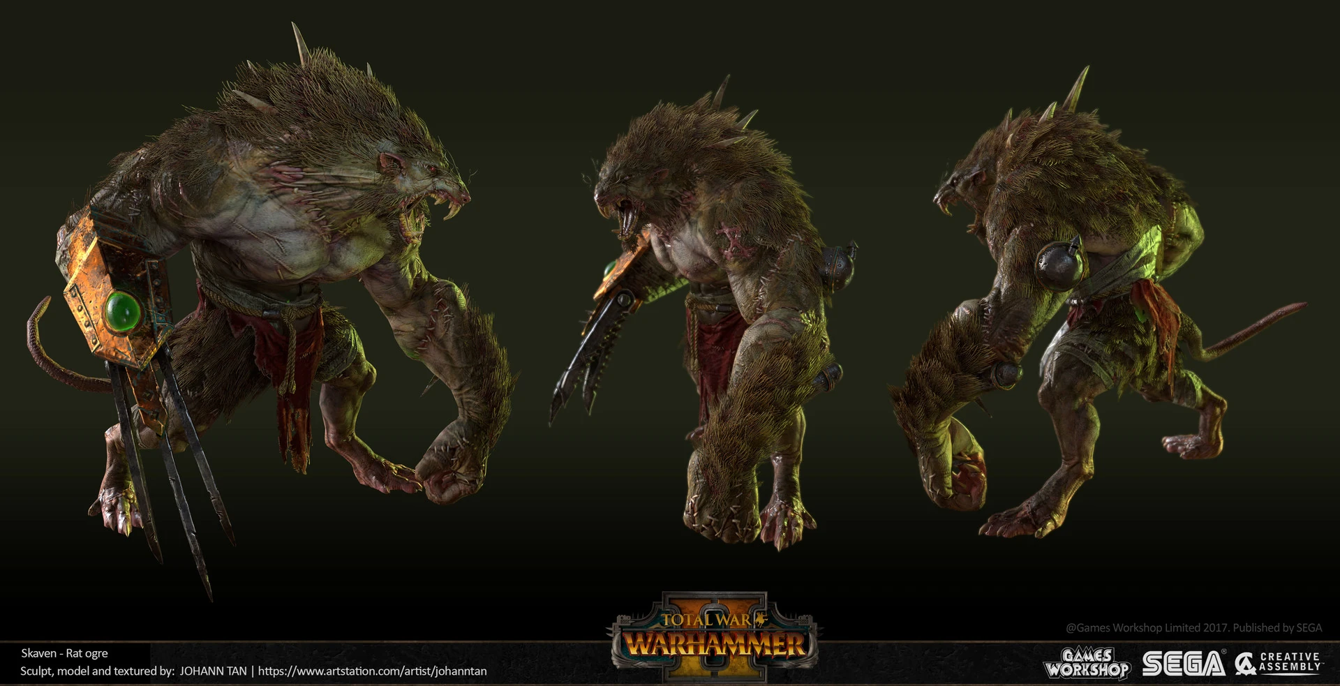 Image - Total War Rat Ogre Render 2.jpg | Warhammer Wiki | FANDOM ...