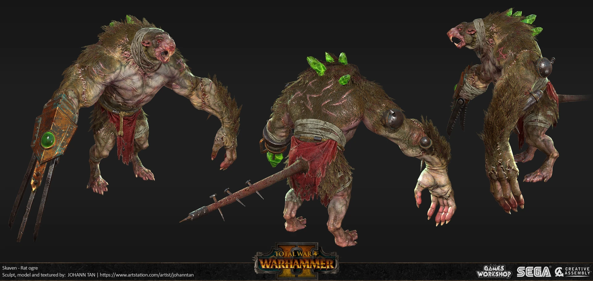 Image - Total War Rat Ogre Render 4.jpg | Warhammer Wiki | FANDOM ...