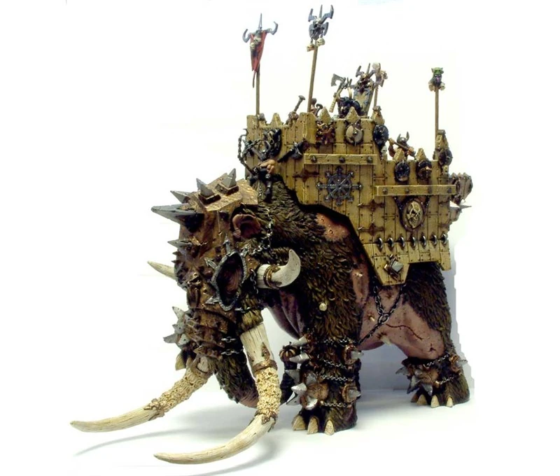 Image - Chaos War Mammoth Forge World miniature.jpg | Warhammer Wiki ...