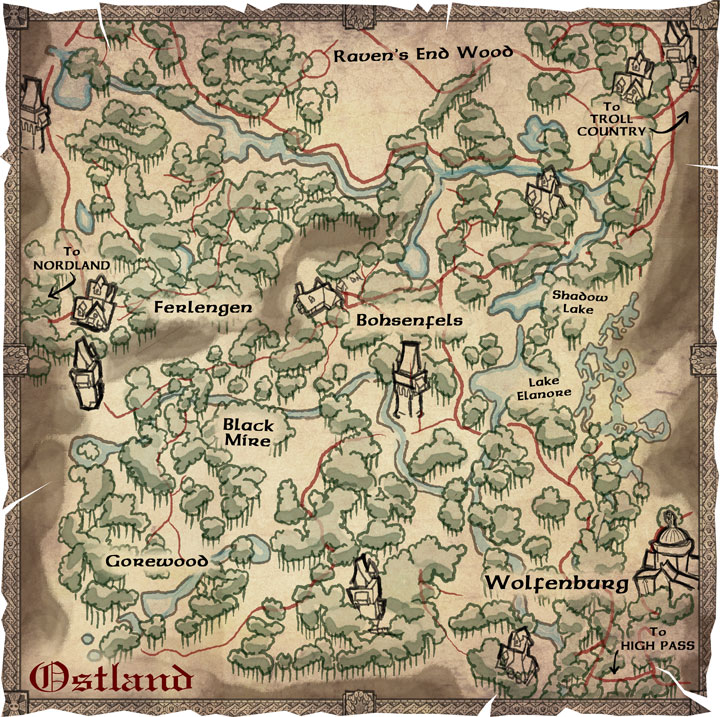 Остланд вархаммер карта - Фото подборки 3