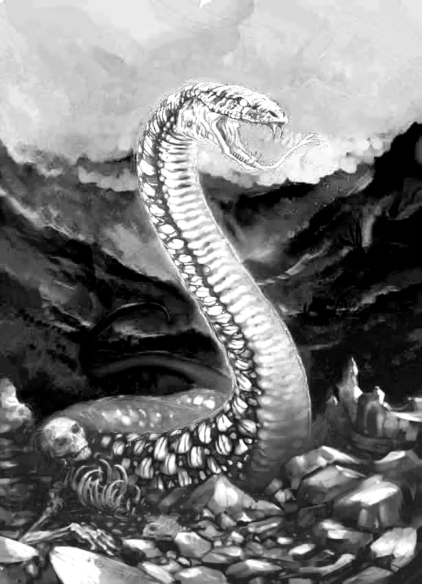 Alabaster Devilsnake | Warlock of the Magus World Wiki | Fandom