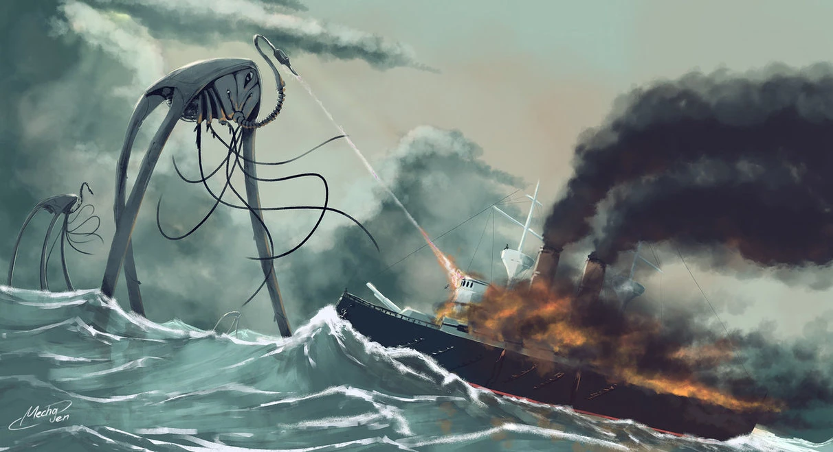 Image - Thunder child by mechagen-d96k1cd.jpg | War Of The Worlds Wiki ...