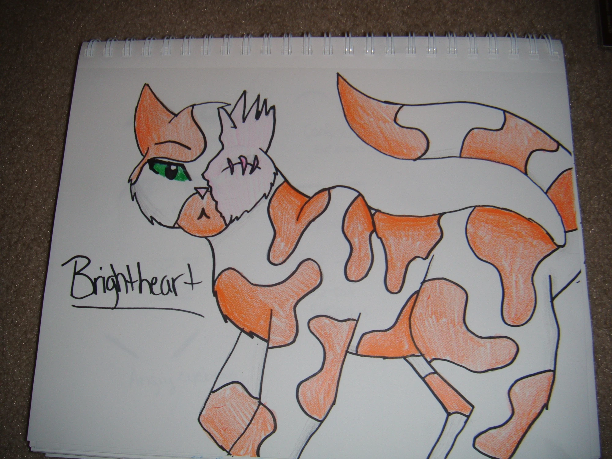 Brightheart | Warriors Fan-Art Wiki | FANDOM powered by Wikia