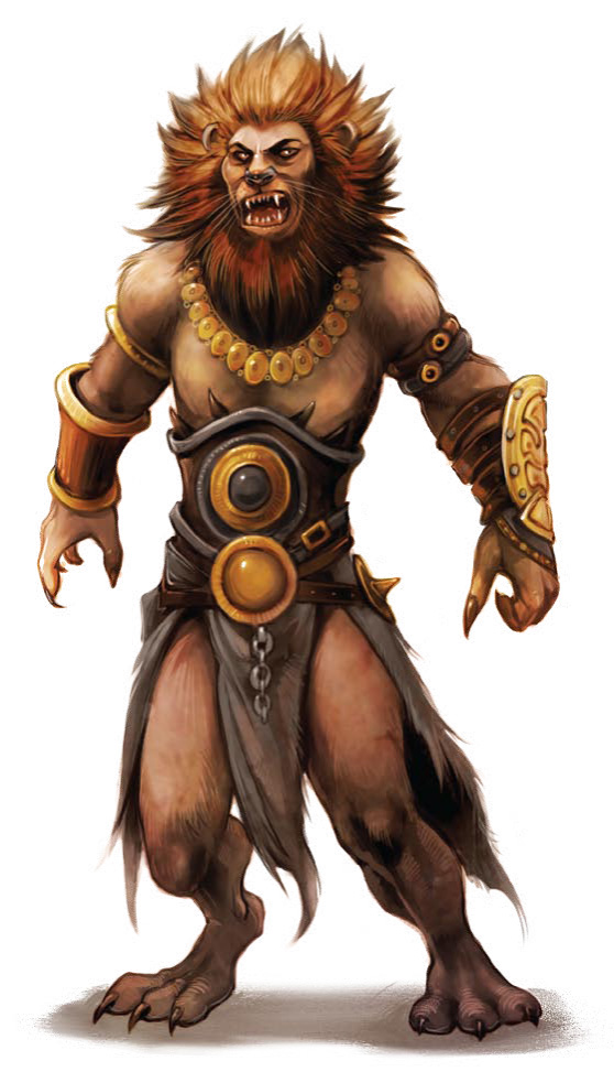 Image - Agathion Leonal by Eva Widermann-D&D 3ed (2011-01) Paizo ...