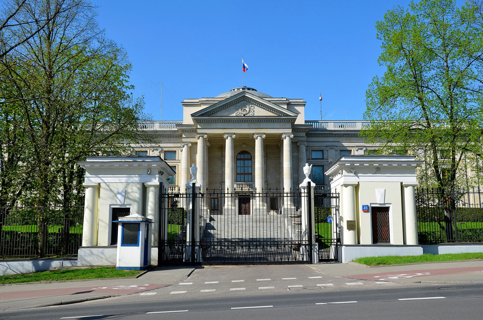 Obraz - Ambasada Federacji Rosyjskiej.JPG | Wszystko o Warszawie ...