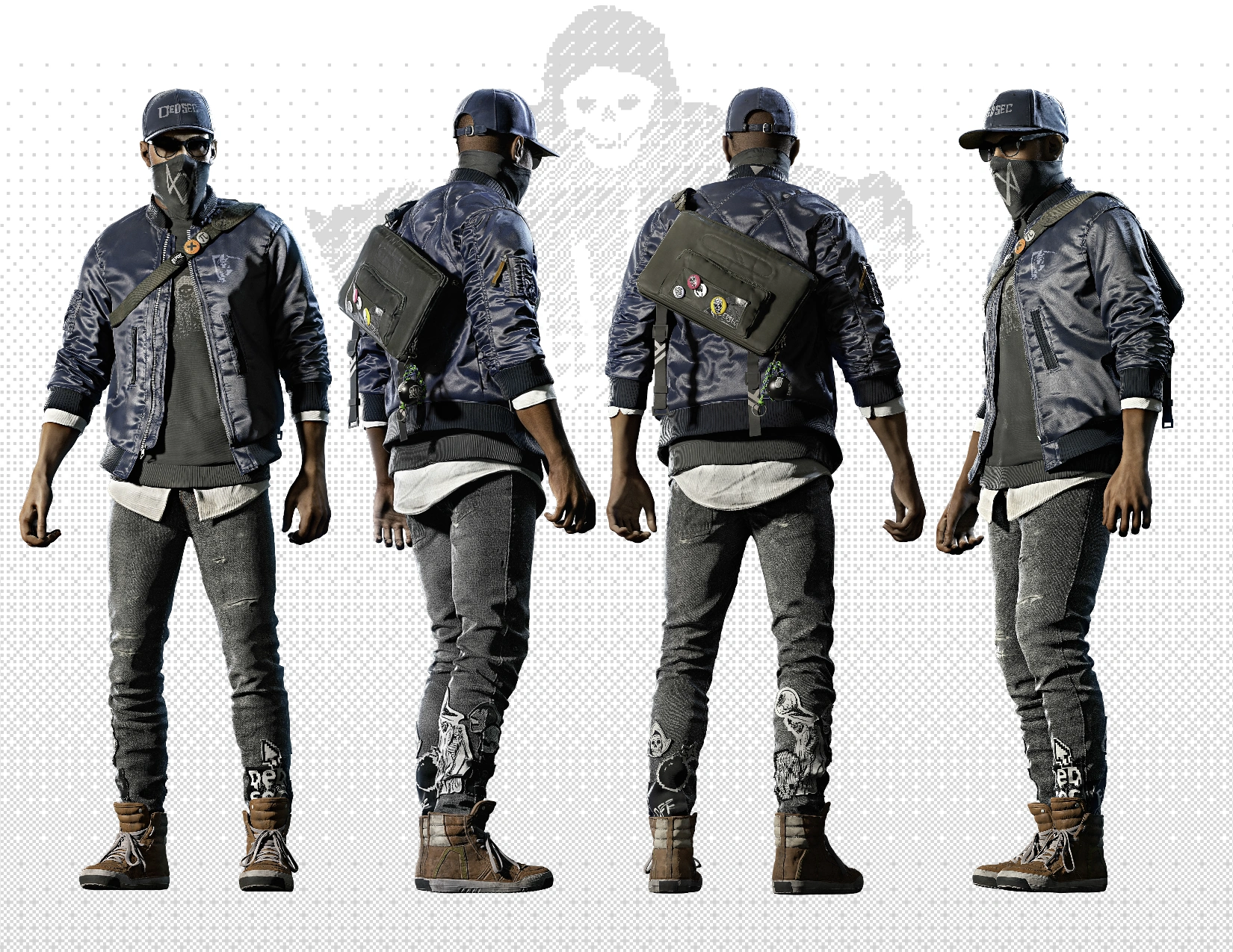 Image - Marcus Holloway Cosplay Reference Guide-3.png | Watch Dogs Wiki ...