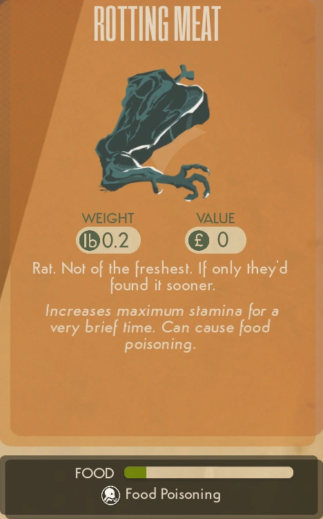 Rotting Meat | We Happy Few Wiki | Fandom