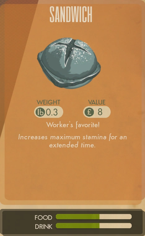 Sandwich | We Happy Few Wiki | Fandom