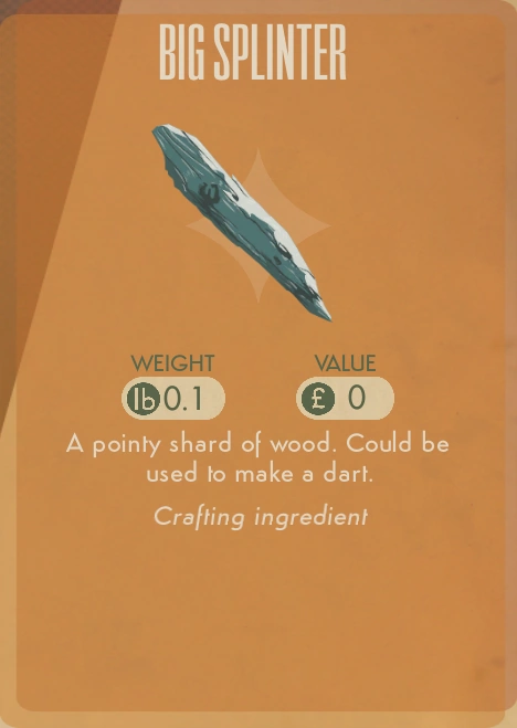 Big Splinter | We Happy Few Wiki | Fandom