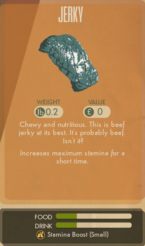 Jerky | We Happy Few Wiki | Fandom