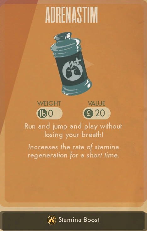 Adrenastim | We Happy Few Wiki | Fandom