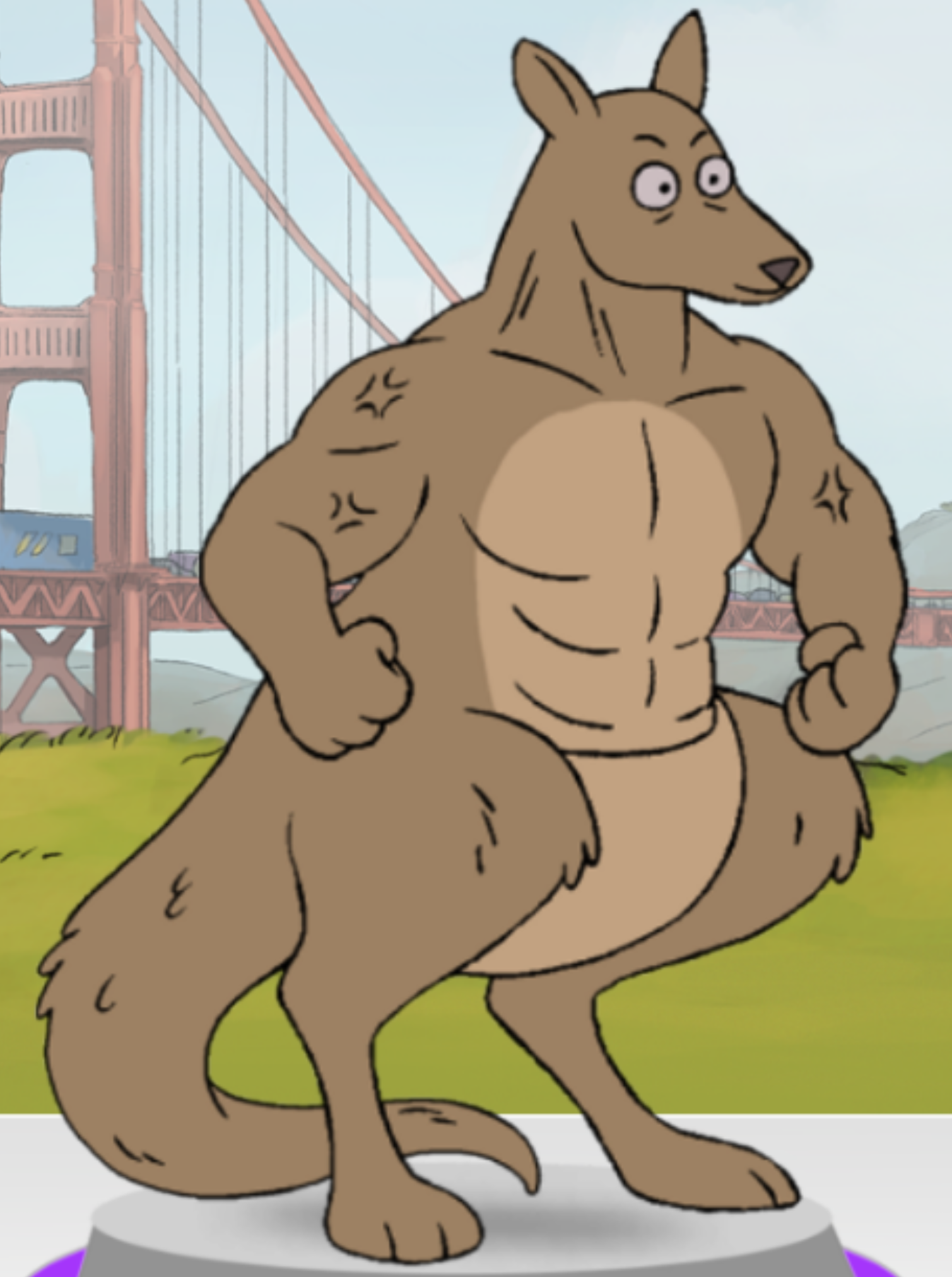 Jacked Kangaroo | We Bare Bears Wiki | Fandom Jacked Kangaroo | We Bare Bears Wiki | Fandom