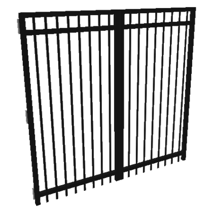 Tall Double Simple Metal Gate | Welcome to Bloxburg Wikia | Fandom