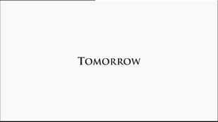 Tomorrow | West Wing Wiki | Fandom