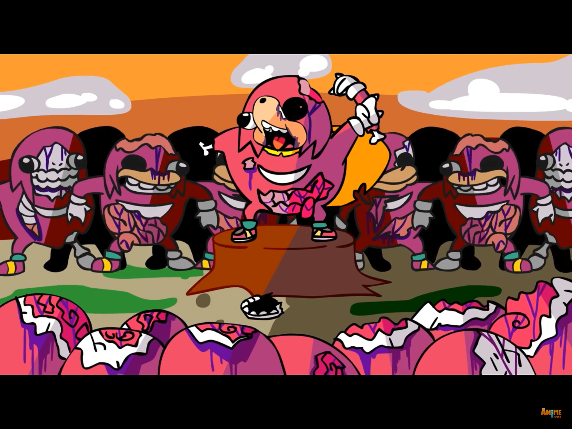 Knuckles of the undead | Ugandan Knuckles Wiki | Fandom