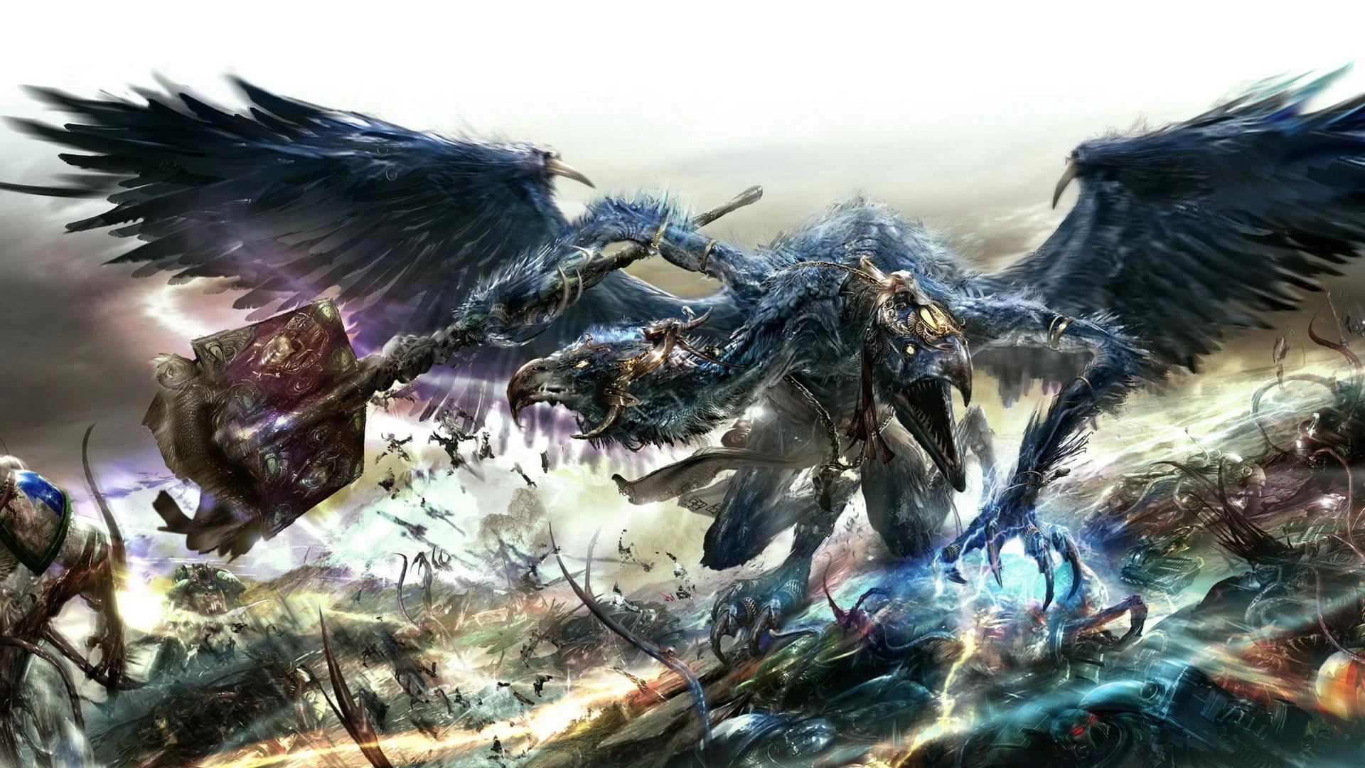 Obraz - Warhammer-40k-Battle-Chaos-Demon-Tzeentch-lord-of-change ...