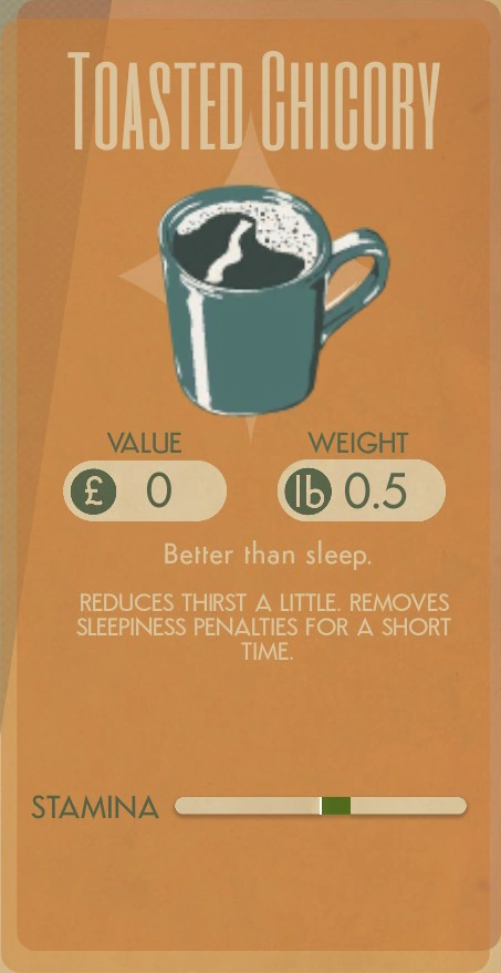 Toasted Chicory | We Happy Few Wiki | Fandom