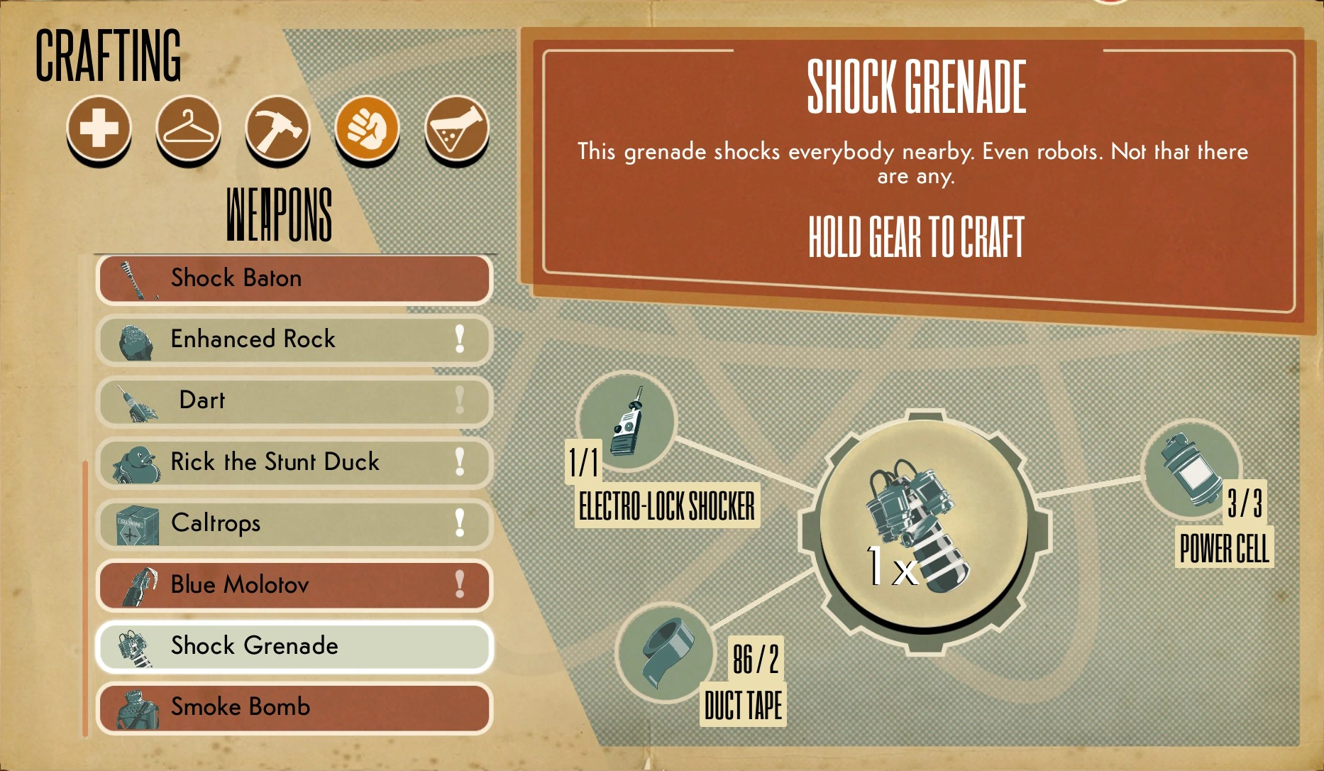 Shock Grenade | We Happy Few Wiki | Fandom