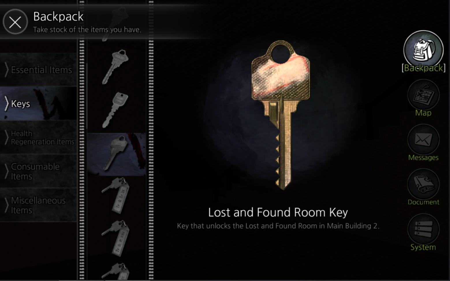 Lost and Found Room Key | The School: White Day Wiki | Fandom