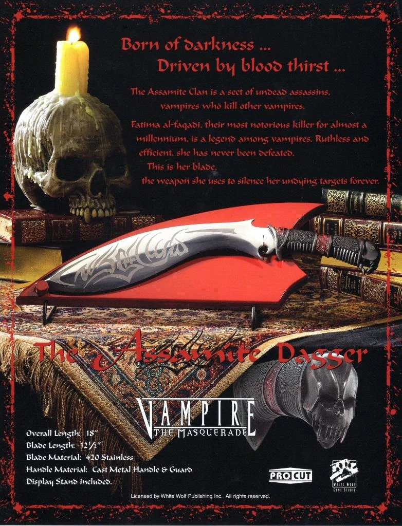 Assamite Kukri Dagger | White Wolf Wiki | Fandom