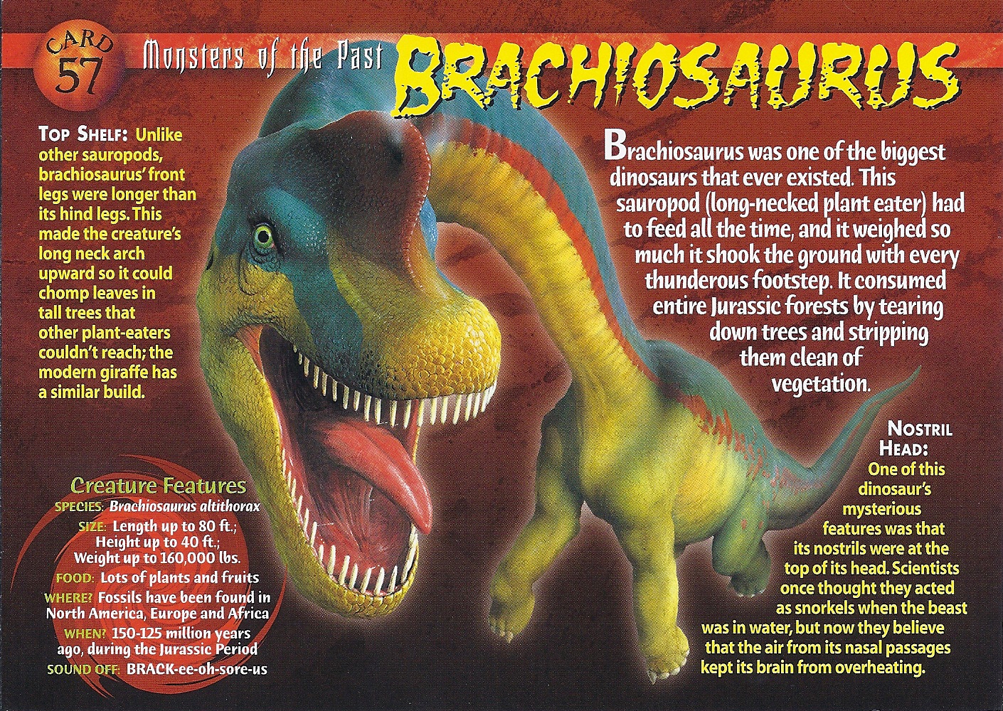 Brachiosaurus | Weird n' Wild Creatures Wiki | Fandom