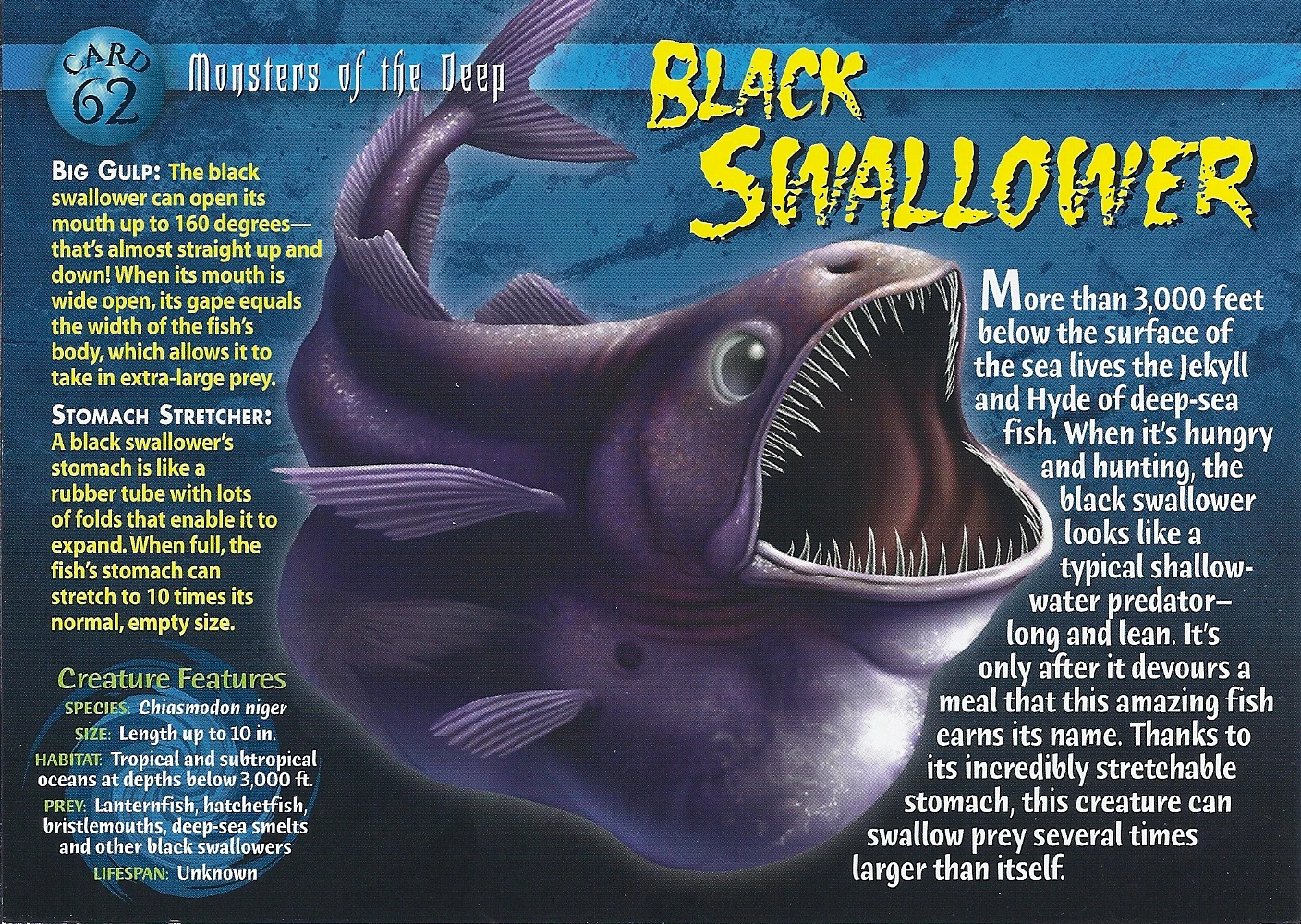 Black Swallower | Weird n' Wild Creatures Wiki | Fandom