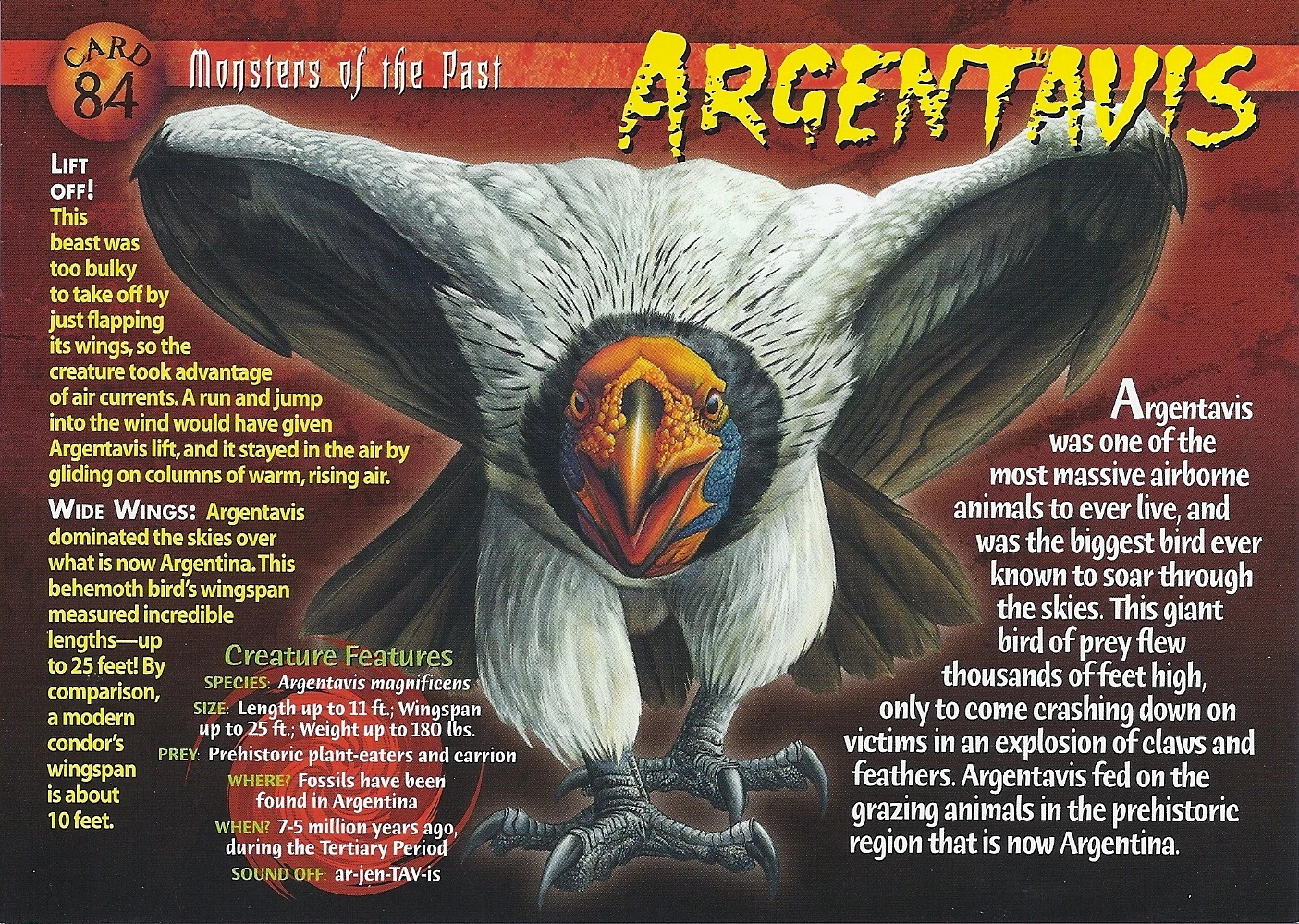 Argentavis | Weird n' Wild Creatures Wiki | Fandom