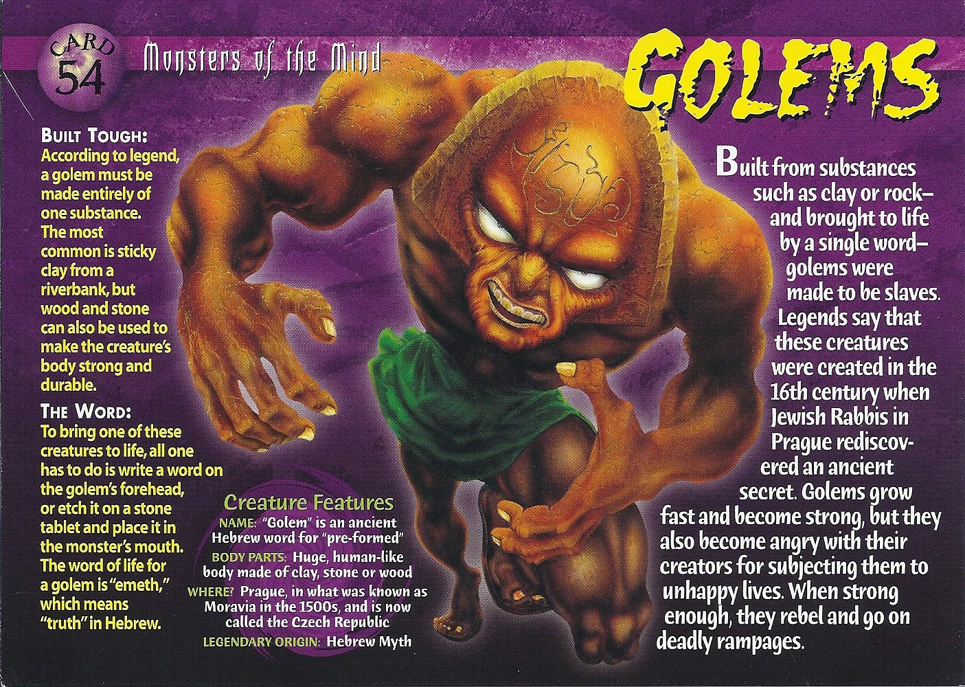 Golems | Weird n' Wild Creatures Wiki | FANDOM powered by Wikia