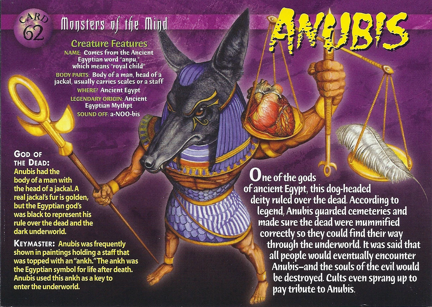 Anubis | Weird n' Wild Creatures Wiki | Fandom