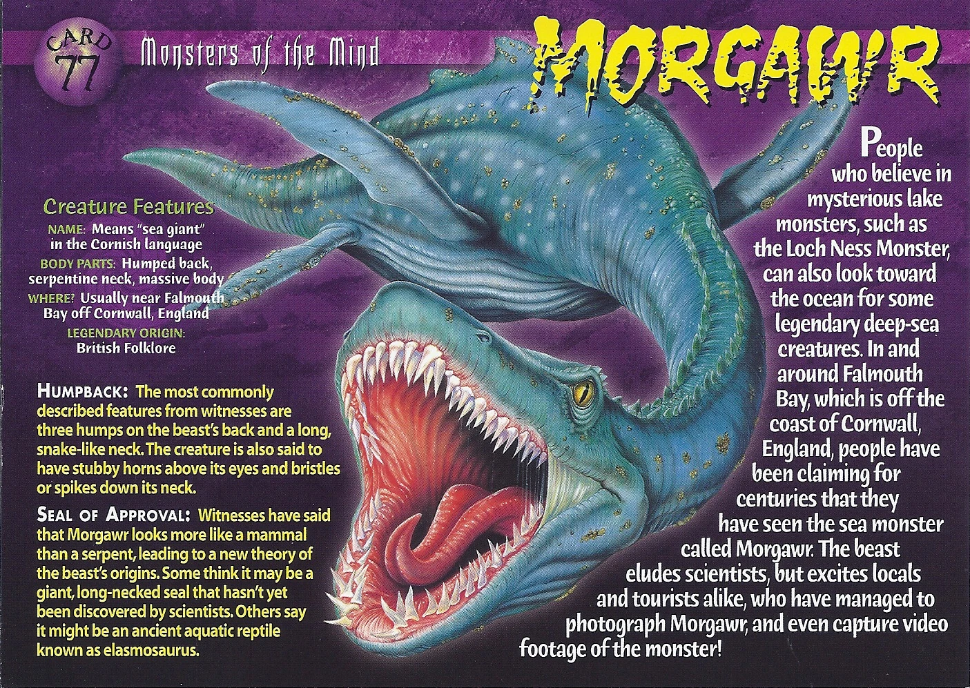 Morgawr | Wierd N'wild Creatures Wiki | FANDOM powered by Wikia