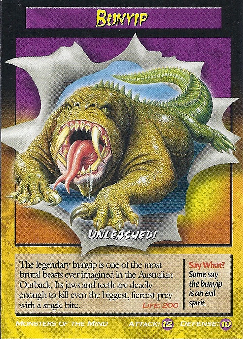 Bunyip TCG Unleashed! | Wierd N'wild Creatures Wiki | FANDOM powered by ... Bunyip TCG Unleashed! | Wierd N'wild Creatures Wiki | FANDOM powered by ...