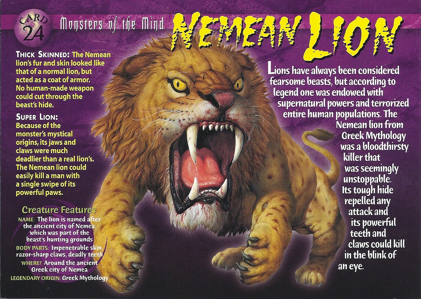 Nemean Lion | Weird n' Wild Creatures Wiki | Fandom