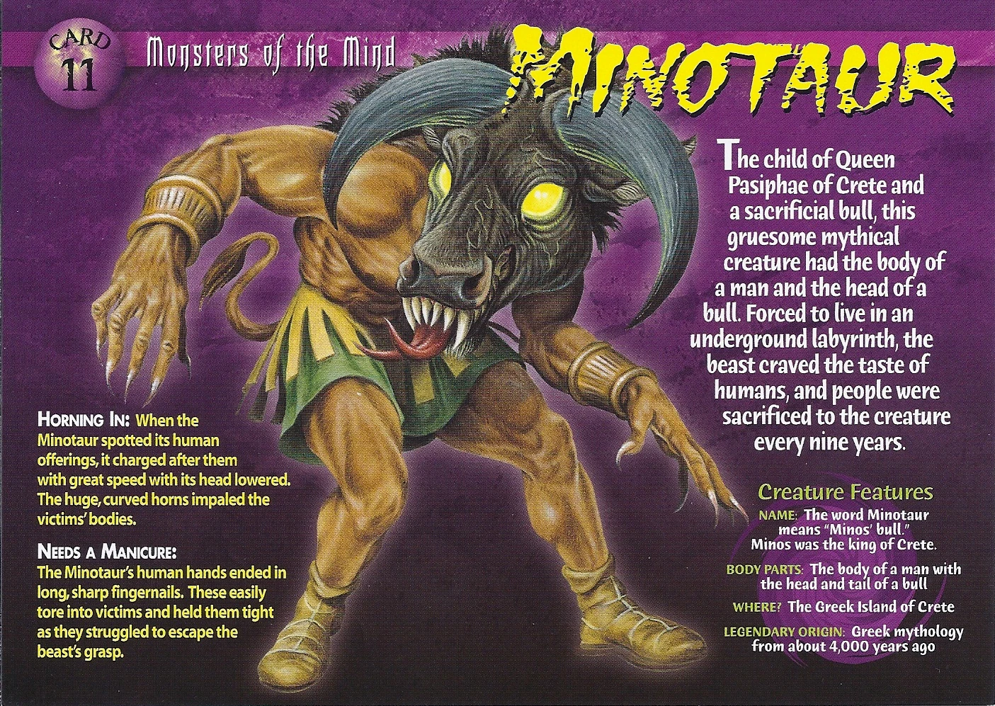 Minotaur | Weird n' Wild Creatures Wiki | FANDOM powered by Wikia