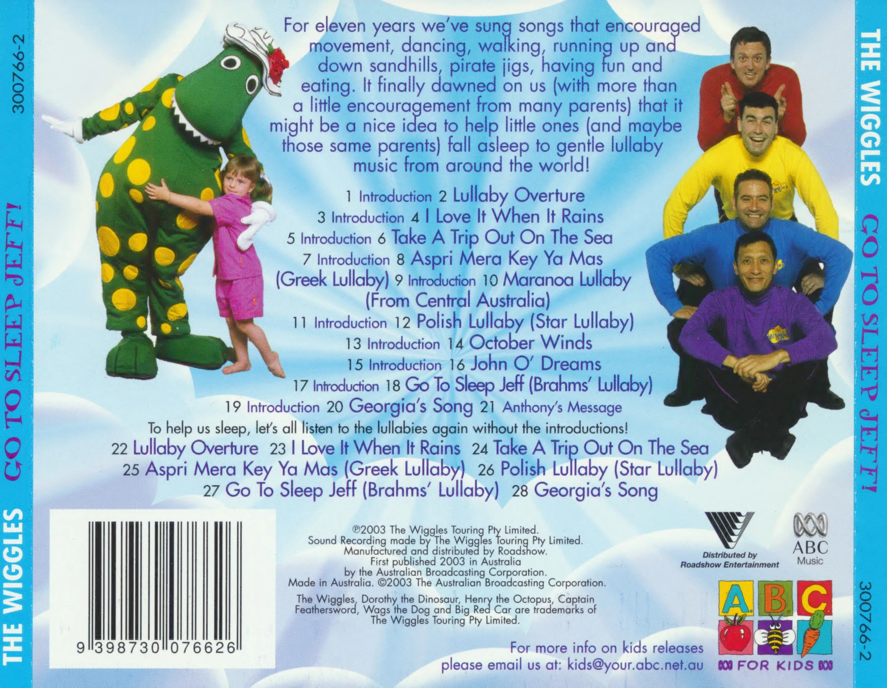 Go To Sleep Jeff! (album)/Gallery | Wigglepedia | Fandom