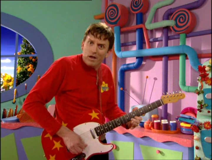Image - MurrayPlayingRedStarryGuitarinPlay.jpg | Wigglepedia | FANDOM ...