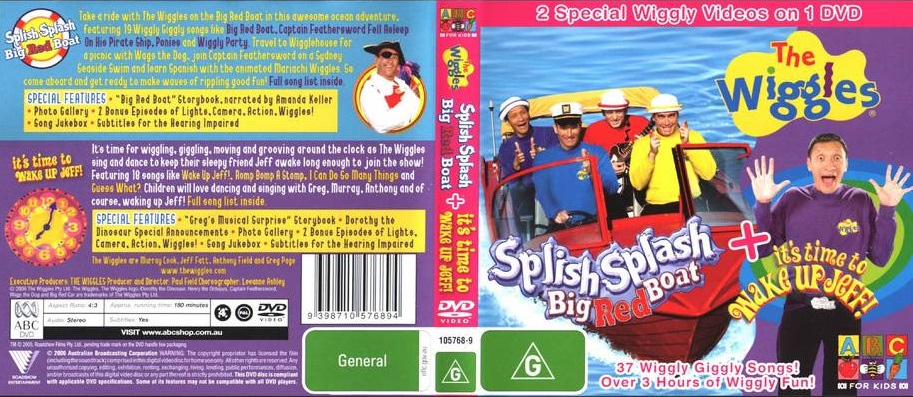 Splish Splash Big Red Boat Its Time To Wake Up Jeff Wigglepedia