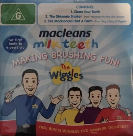 Maclean's Milkteeth Making Brush Fun! | Wigglepedia | Fandom