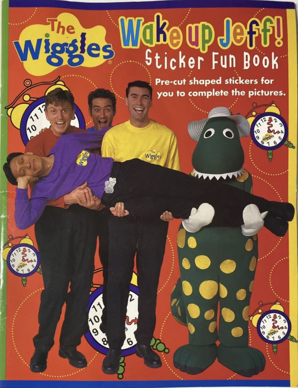 The Wiggles Wake Up Jeff Sticker Fun Book | Wigglepedia | Fandom