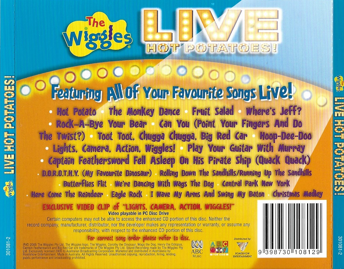 LIVE Hot Potatoes! (album)/Gallery | Wigglepedia | FANDOM powered by Wikia