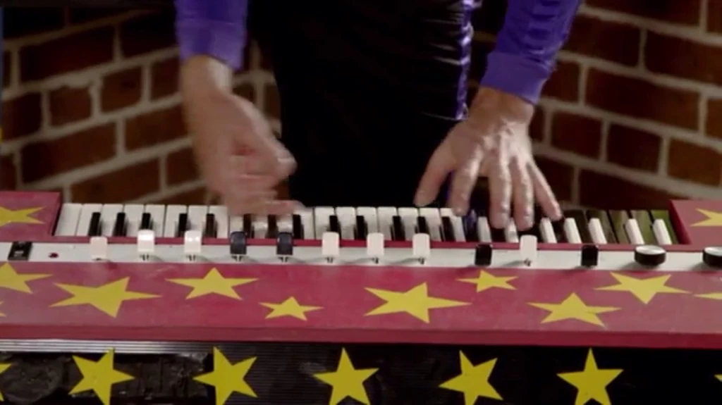 Image - RedStarryKeyboardAtTheInstylePerformingArts.jpg | Wigglepedia ...