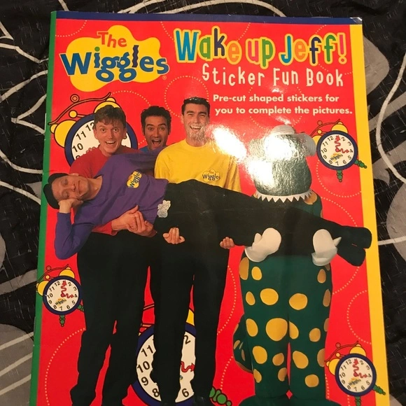 The Wiggles Wake Up Jeff Sticker Fun Book | Wigglepedia | Fandom