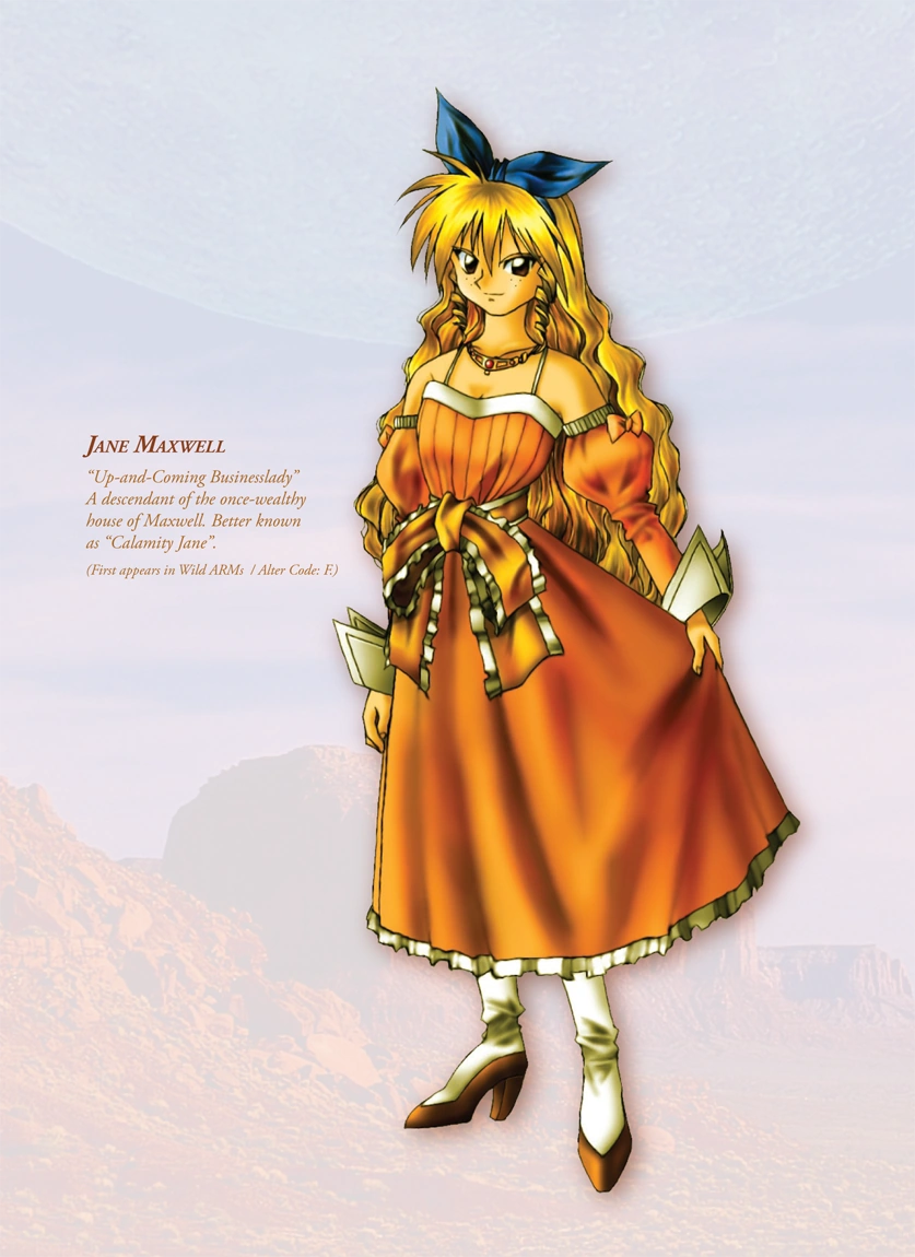 Jane Maxwell | Wild Arms 1 Wiki | Fandom